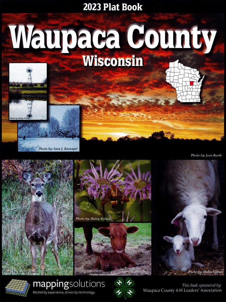 2023 Plat Book is Now Available! – Extension Waupaca County