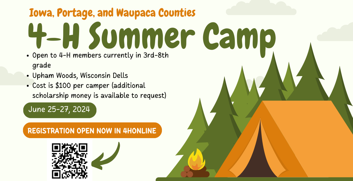 4-H Summer Camp – Extension Waupaca County