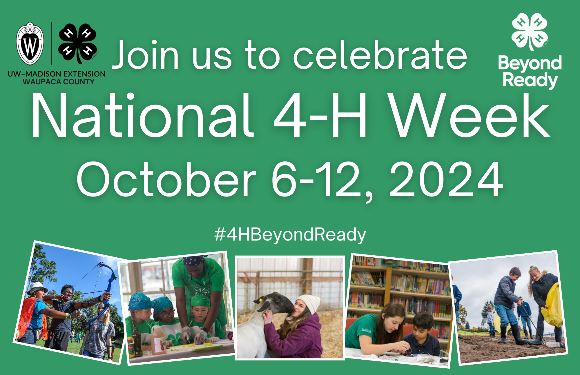 National 4-H Week is October 6-12, 2024 – Extension Waupaca County