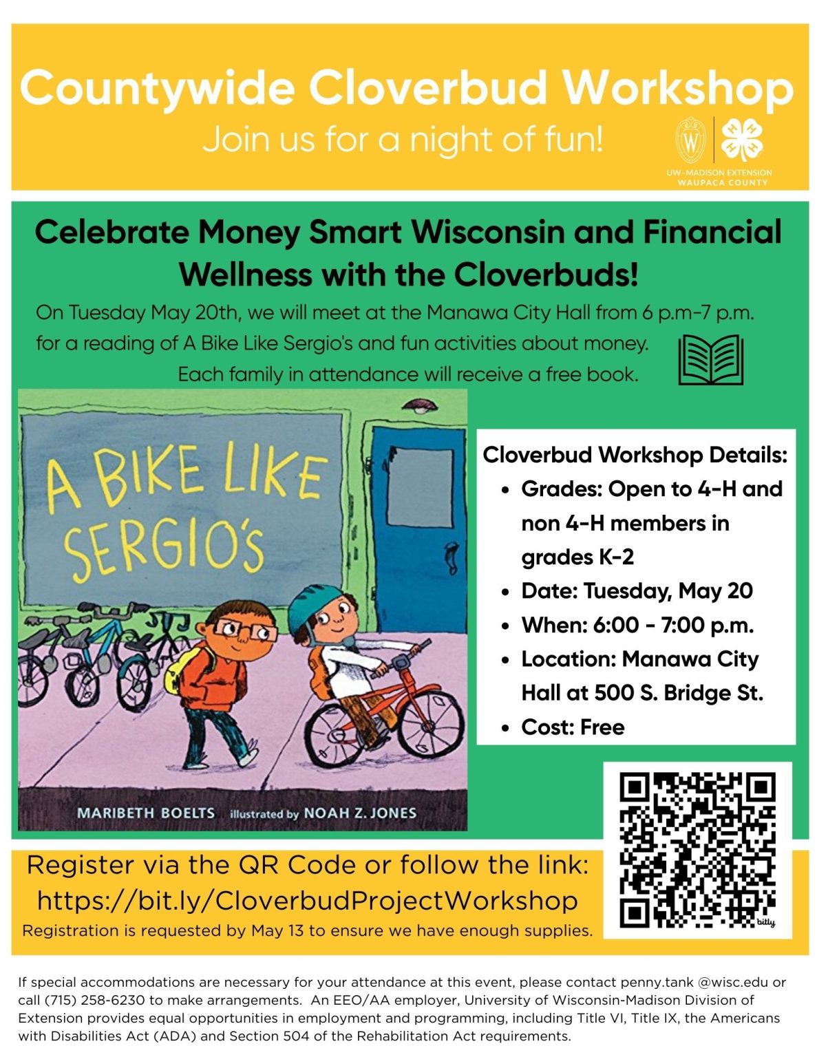 Countywide Cloverbud Workshop – Extension Waupaca County